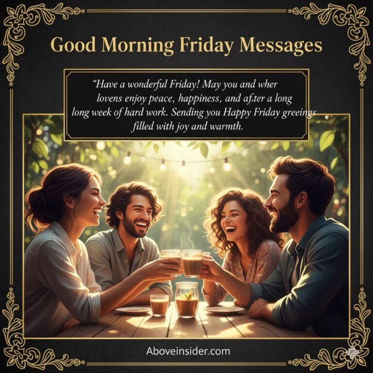 120+ Happy Morning Friday Blessings, Images, and Quotes